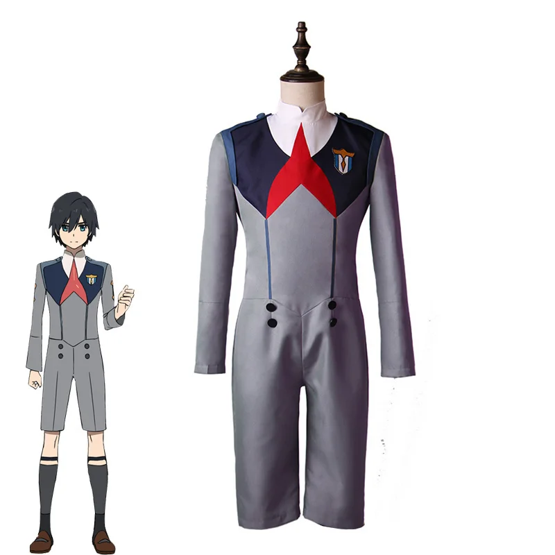 New Japanese Anime DARLING in the FRANXX HIRO 016 Cosplay Costume ...
