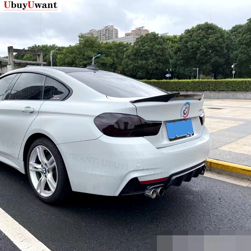 M4 Style Abs Rear Roof Spoiler Trunk Lip Wing For Bmw F32 4 Series 2 Door Coupe F36 2014 2015 ...