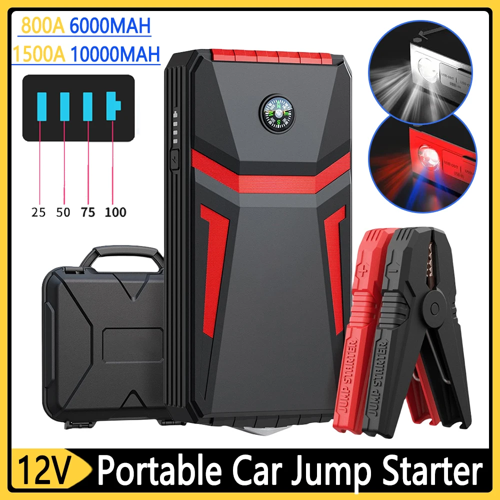 Car-Jump-Starter-Power-Bank-10000-6000mAh-Petrol-Diesel-Portable-Car ...