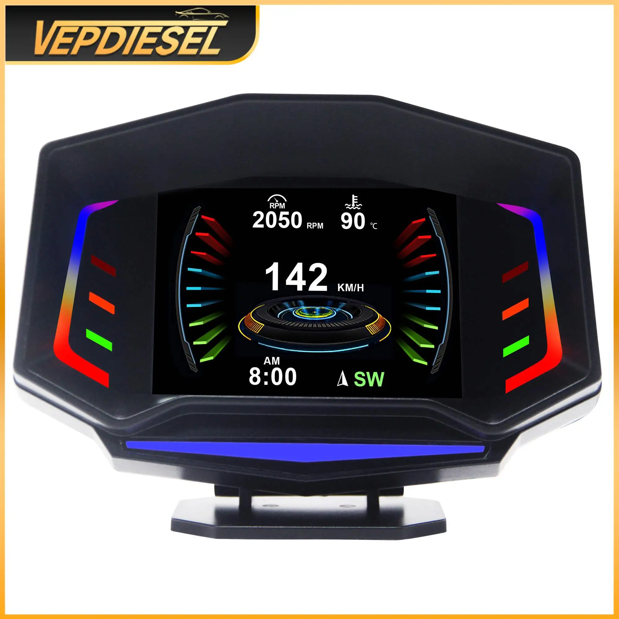 1PC-Brand-New-Automobile-On-board-HUD-Head-Up-Display-Multi-function ...