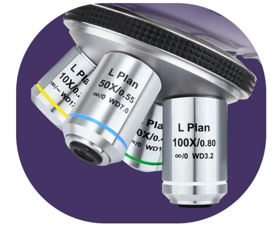 LMP-Infinite-Metallurgical-microscope-objective-5X-10X-20X-50x-100X-LWD ...