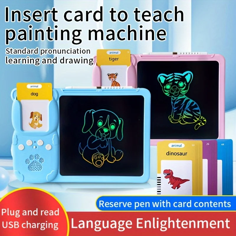 Educational-Learning-Talk-Flash-Cards-Machine-Early-Education-English ...