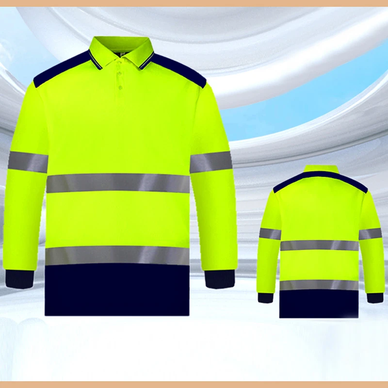 Safety Reflective T shirts High Quality Polo Shirt Working T shirt with ...