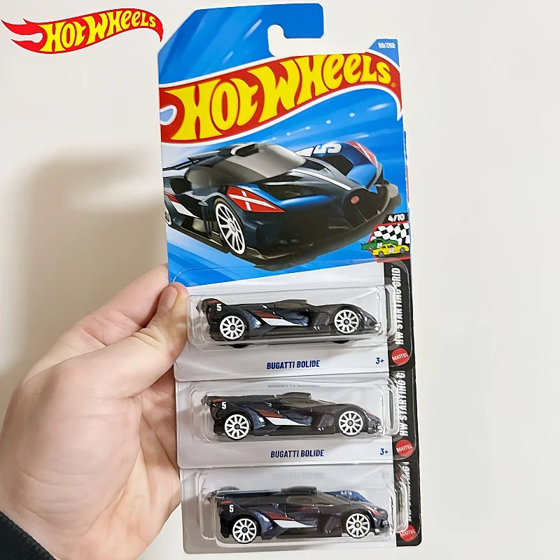 New 26e/A Hot Wheels Alloy 1:64 Track Track No. 50 Blue Bugatti Bolide ...