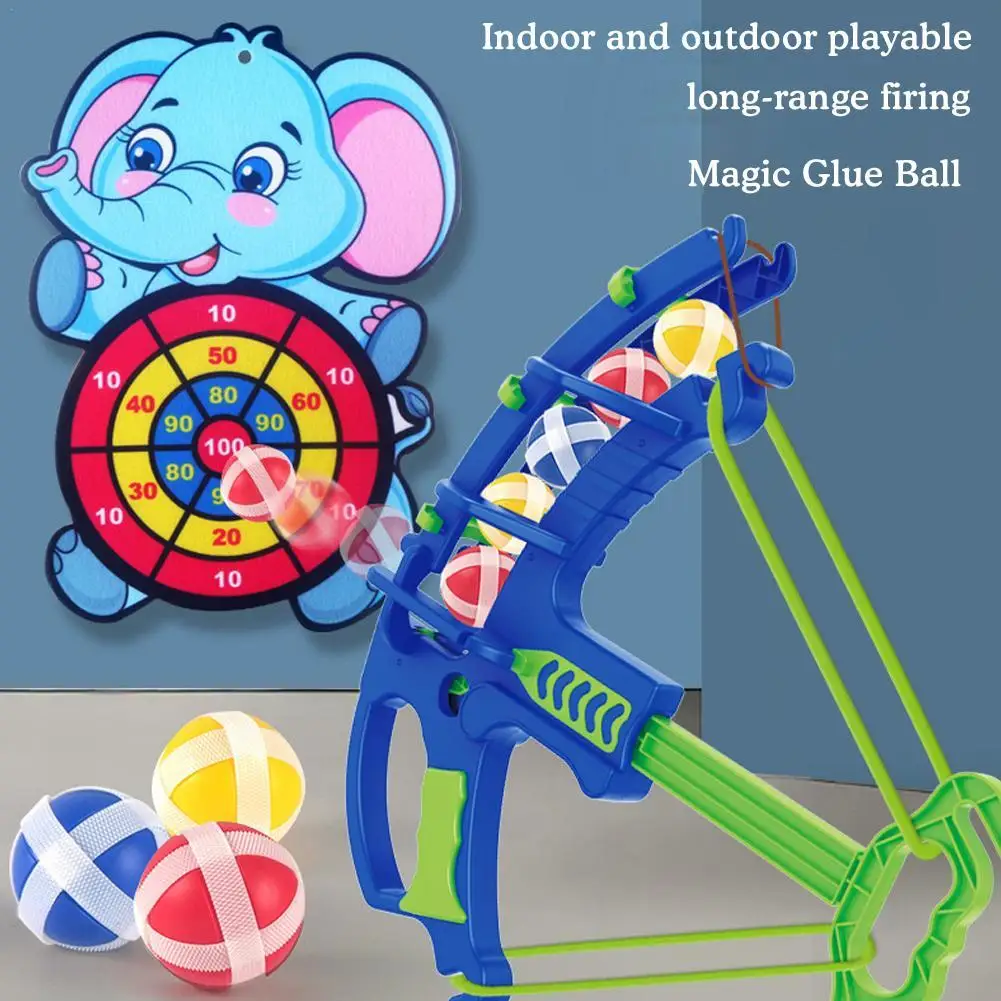 Dinosaur Sticky Ball Bow Target Dartboard Elephant Educational Toy Kids ...
