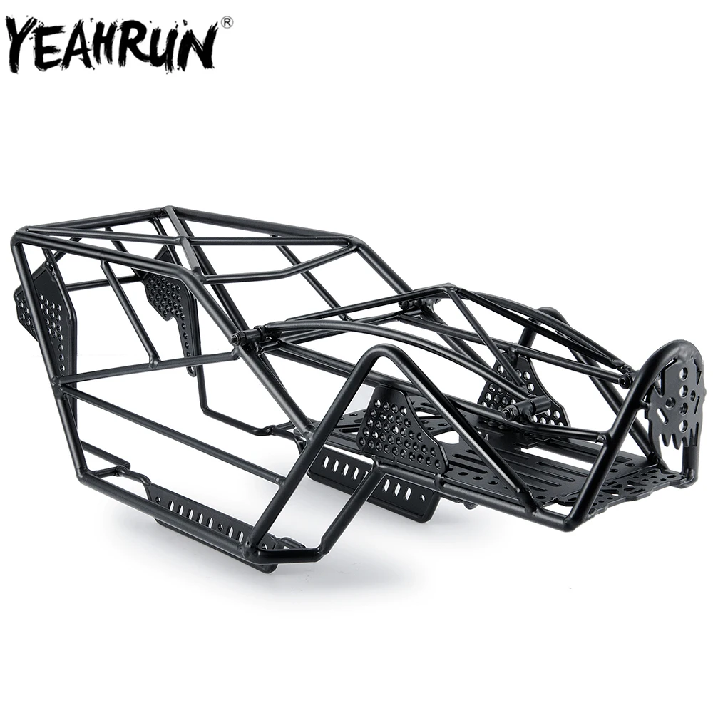 YEAHRUN-Metal-Chassis-Body-Shell-Roll-Cage-Frame-For-1-10-TRX-4-TRX4-RC ...
