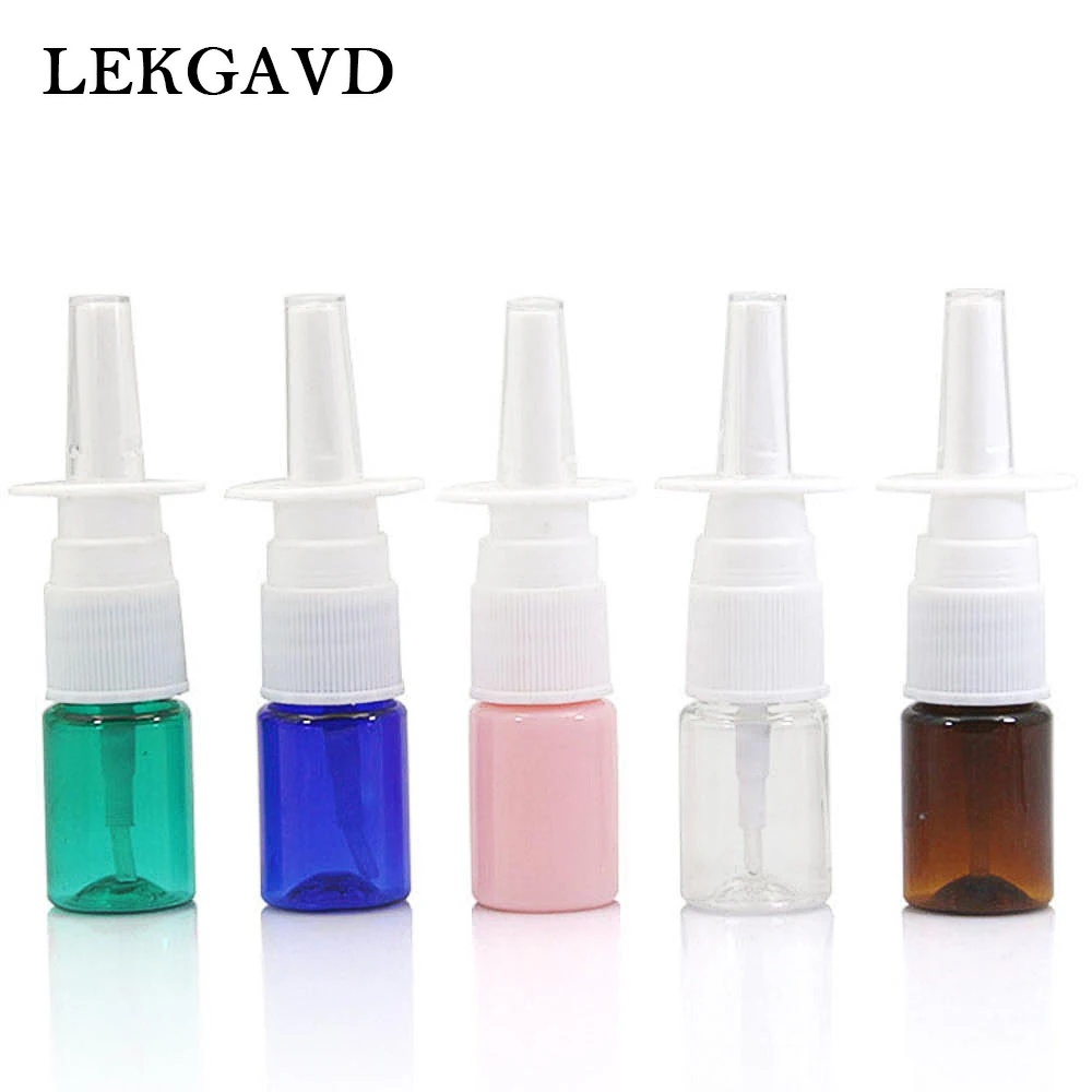 1-PC-10ml-30ml-50ml-White-Vacuum-Plastic-Nasal-Spray-Bottles-Pump-Spray ...
