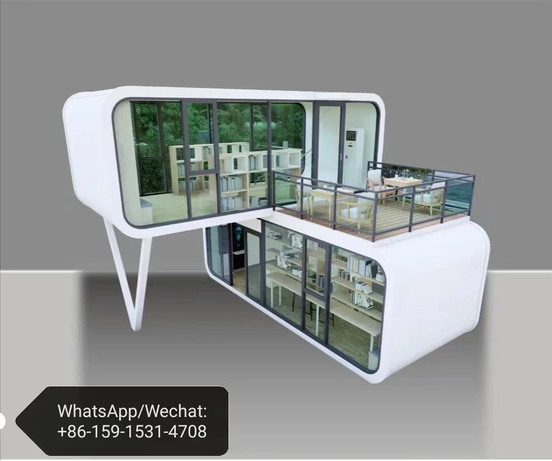 Stackable-luxury-house-modules-40ft-20ft-Two-floors-Pod-Hotel-prefab ...