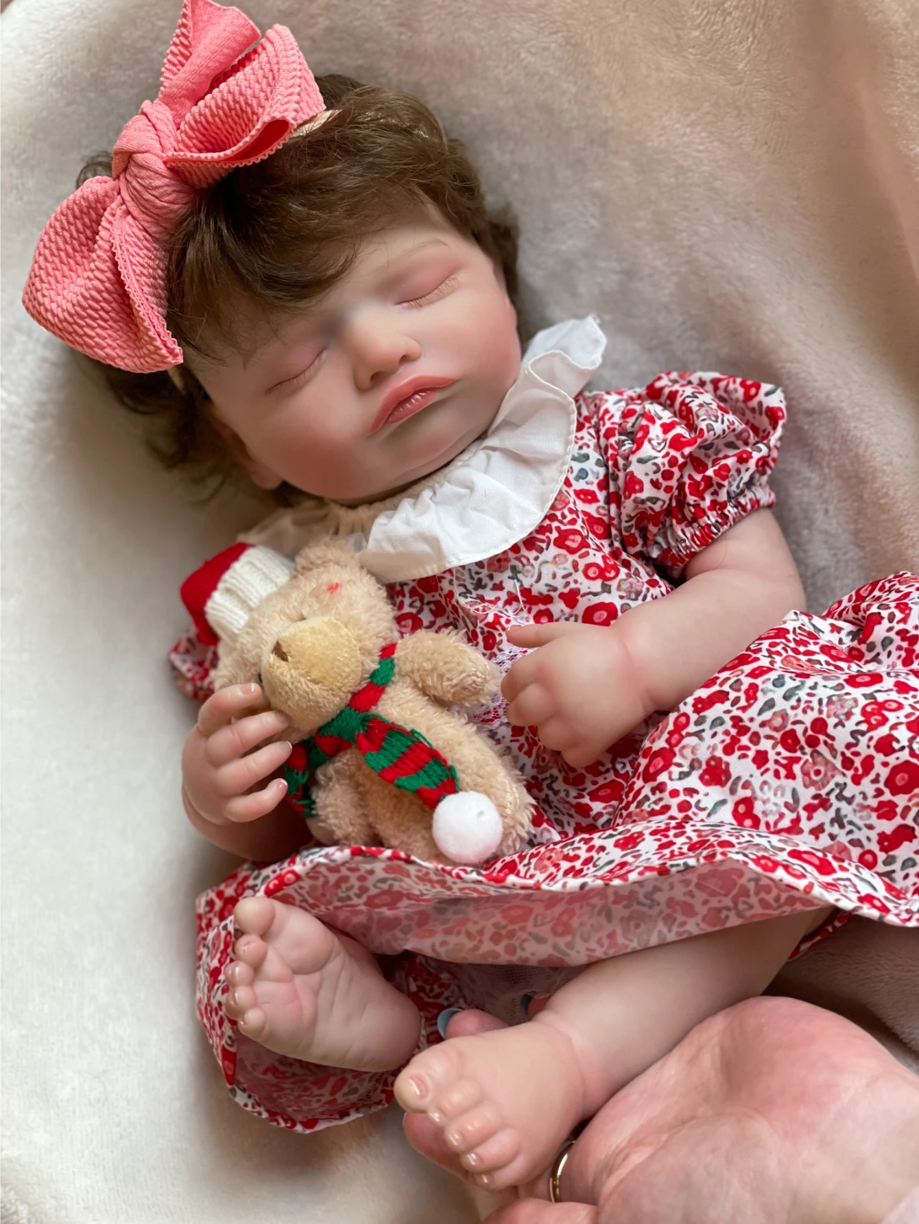 45-cm-Girl-Full-Body-Silicone-Vinyl-Bebe-Reborn-Rosalie-Bebe-Newborn ...