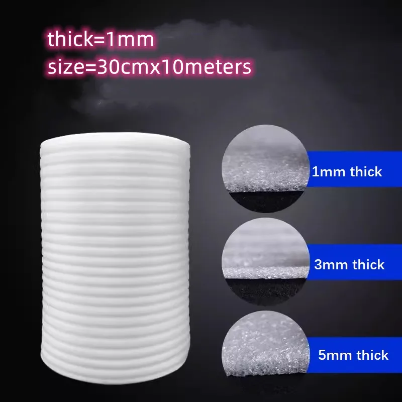 1mm 20meter white color Long EPE Sheet Foam Board Air Cushion Film ...