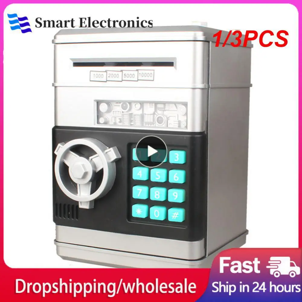 1-3PCS-Electronic-Password-Money-Box-Code-Key-Lock-Piggy-Bank-Automatic ...