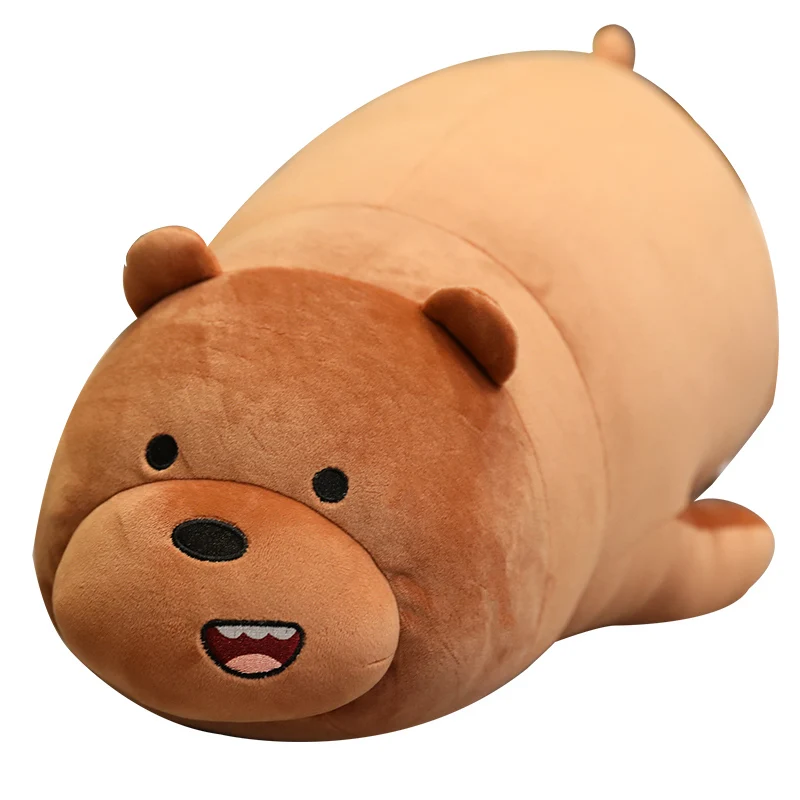 Big Size The Bare Bears Plush Toys Grizzly Panda Ice Bear We Bare Bears ...