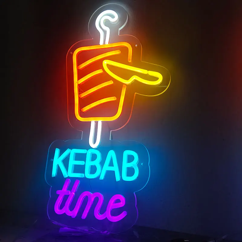 Kebab-Neon-Sign-Light-Restaurant-Shawarma-Bar-Custom-Food-Neon-Light ...