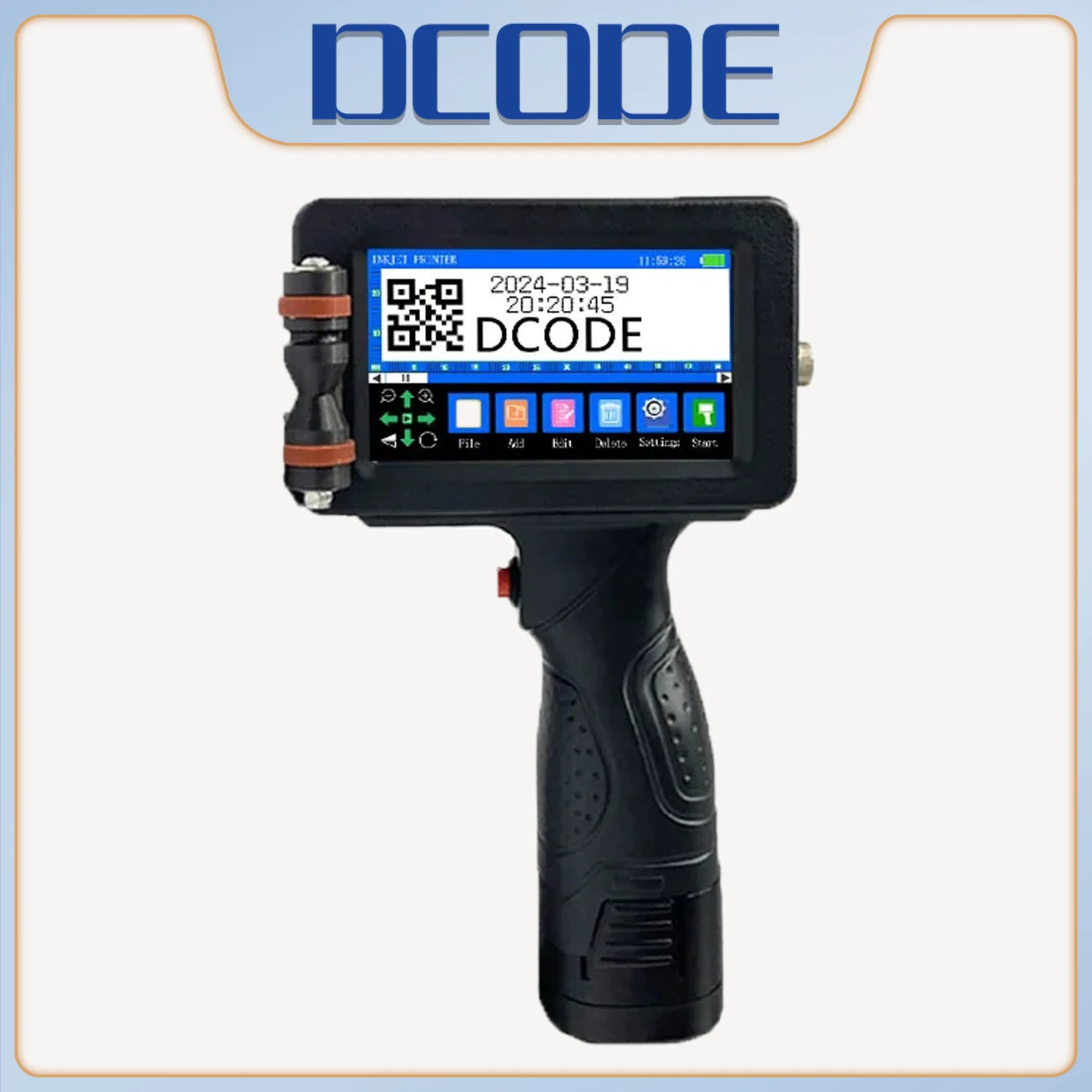 DCODE-1760PLUS-12-7MM-Thermal-Inkjet-Printer-Text-QR-Barcode-Batch-Number-Logo-Label-Print ...