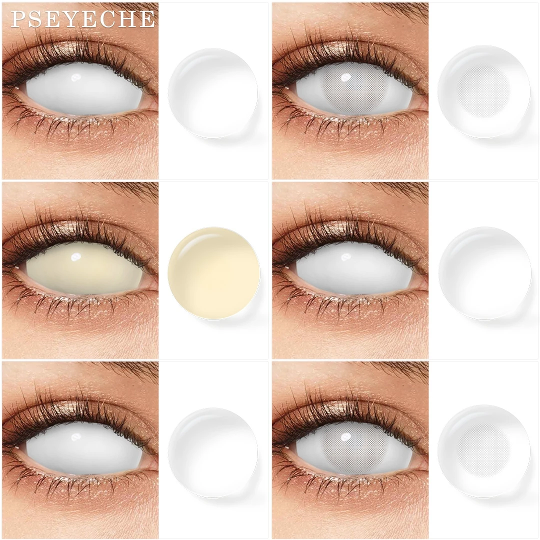 Full Eye Contacts Yellow