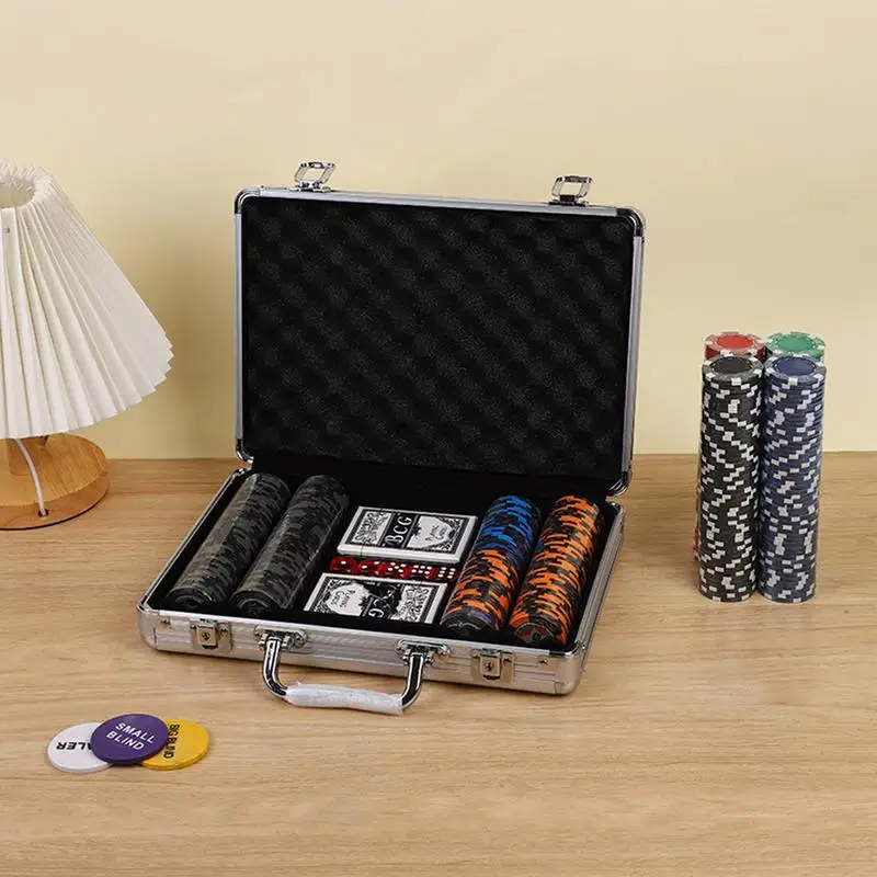Poker-Sets-With-Case-Multipurpose-Casino-Games-For-Partie-Casino-Chips ...