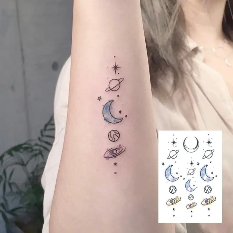 Starry Night Sky Tattoo