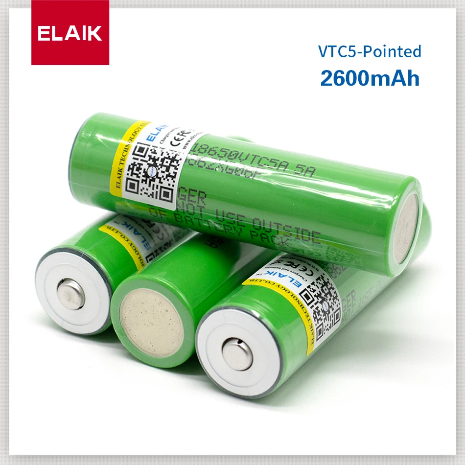 8pcs-18650-Rechargeable-lithium-Battery-3-7V-2600mAh-Stable-performance ...
