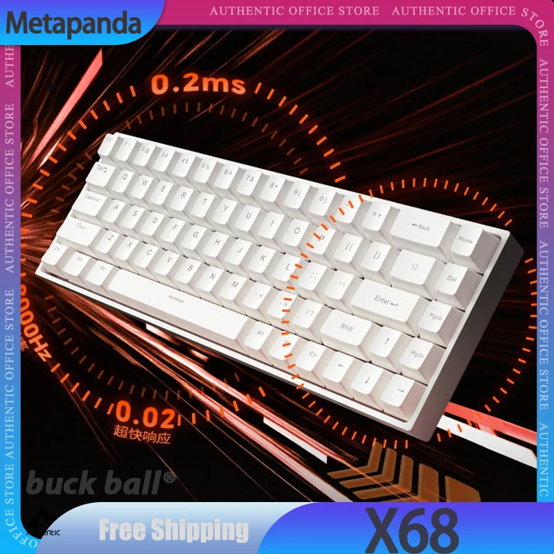 METAPHYUNI-X68-Keyboard-Metapanda-Magnetic-Switch-Mechanical-Keyboard ...