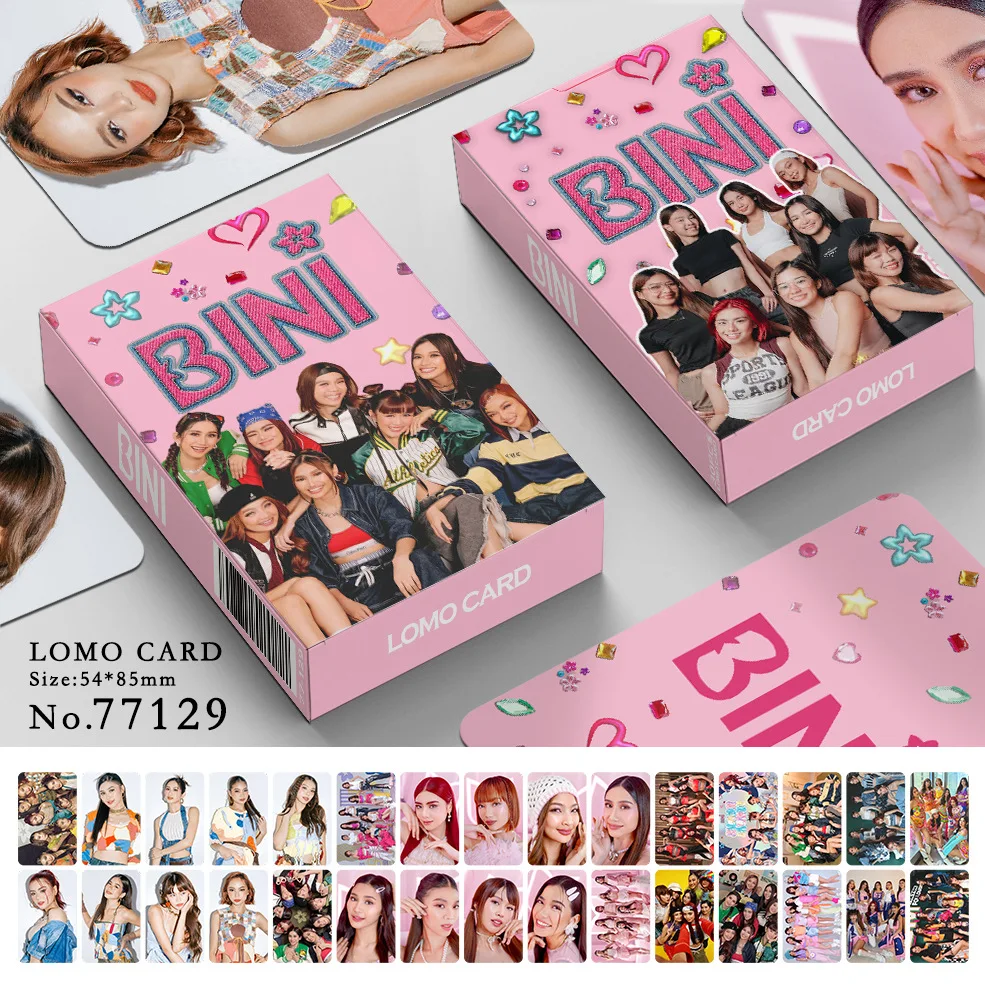 30pcs-Double-sided-greeting-card-BINI-collection-photo-decoration-LOMO ...