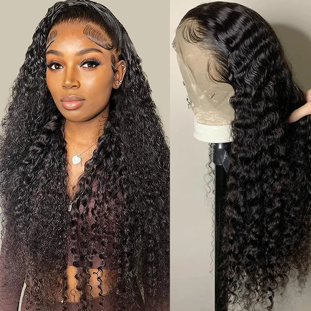 40-inch-Deep-Wave-Lace-Front-Human-Hair-Wig-13x6-HD-Lace-Frontal-Wig ...