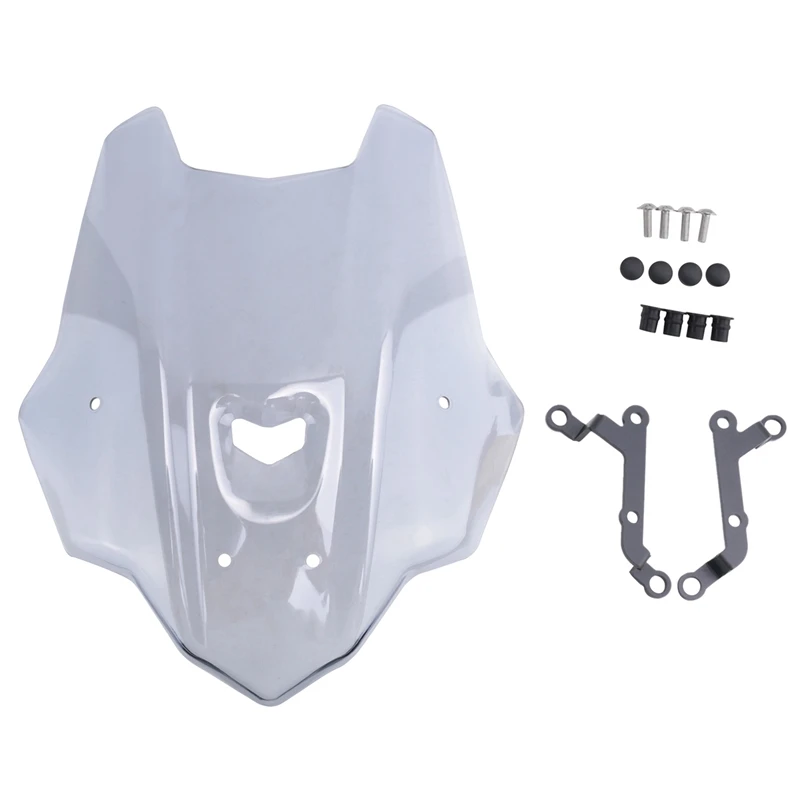 Motorcycle-Windscreen-Windshield-Wind-Shield-Screen-Protector-With ...