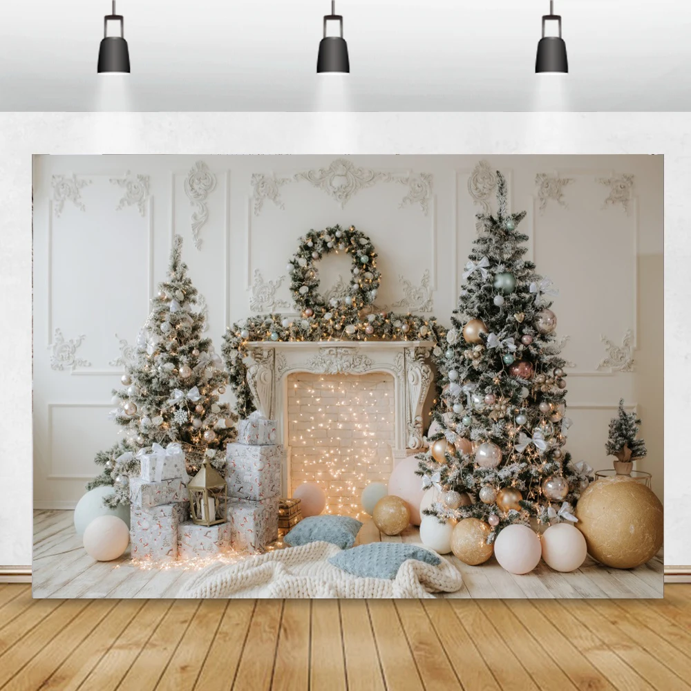White Christmas Tree Photography