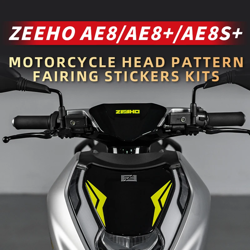 For CFMOTO ZEEHO AE8 AE8+ AE8S+ Motorcycle Head Decoration Line Pattern ...