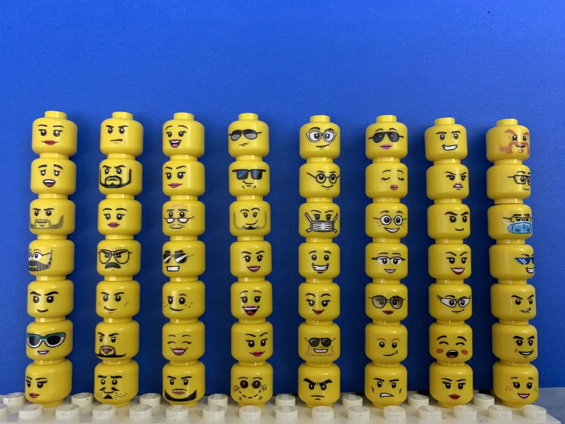 Lego Faces Heads