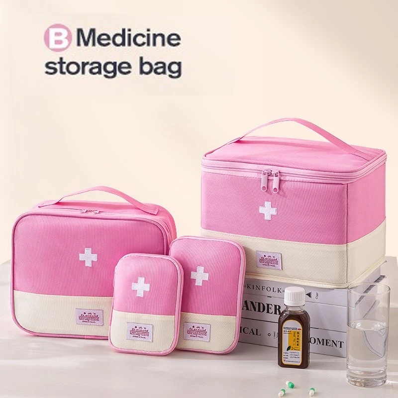 Portable Home Medical Kit Outdoor First Aid Kit Medicine Storage Bag ...