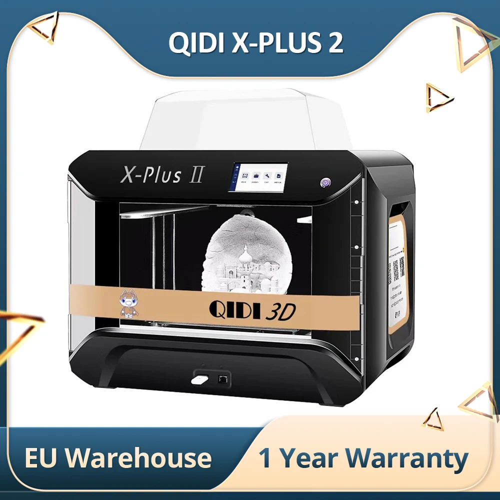 QIDI-X-PLUS-2-3D-Printer-Industrial-Grade-Double-Z-Axis-4-3-inch-Color ...