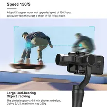 S5B / F6 3 Axis Gimbal Handheld Stabilizer Cellphone Action Camera ...