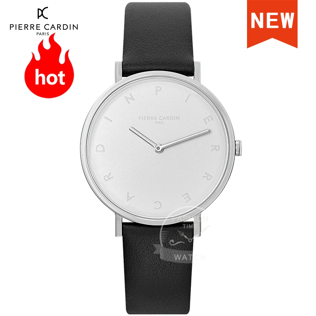 French-brand-Pierre-Cardin-watch-for-men-belt-steel-belts-simple-large ...