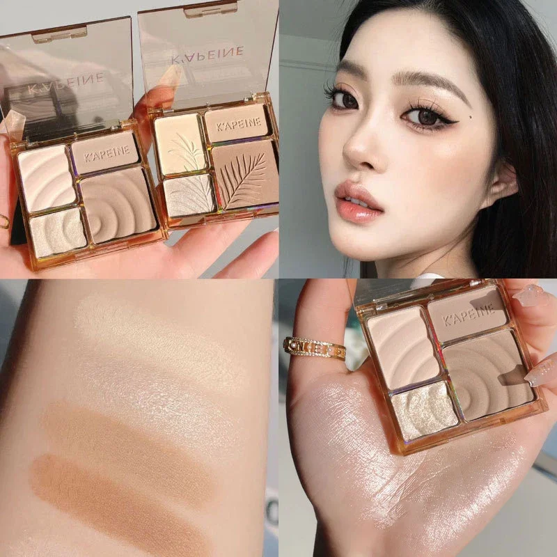 Matte-Highlighter-Palette-3D-Nose-Contouring-Glow-Brighten-Contour ...