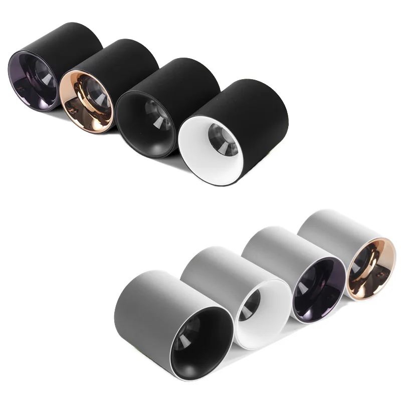 New-LED-Downlight-Surface-Installation-Anti-glare-COB-Spotlights-Living ...