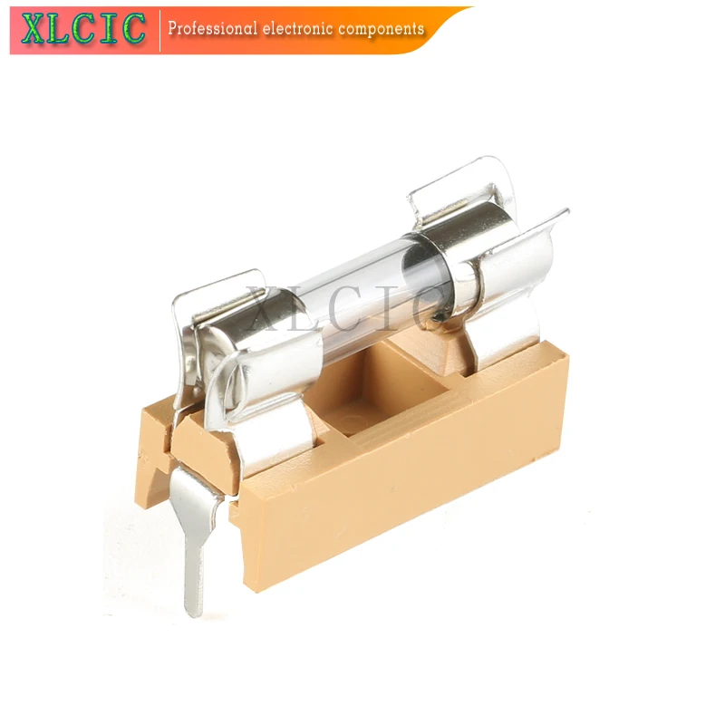 10PCS-5-20mm-6-30mm-Insurance-Tube-Socket-Fuse-Holder-Glass-Tube-Fuse ...