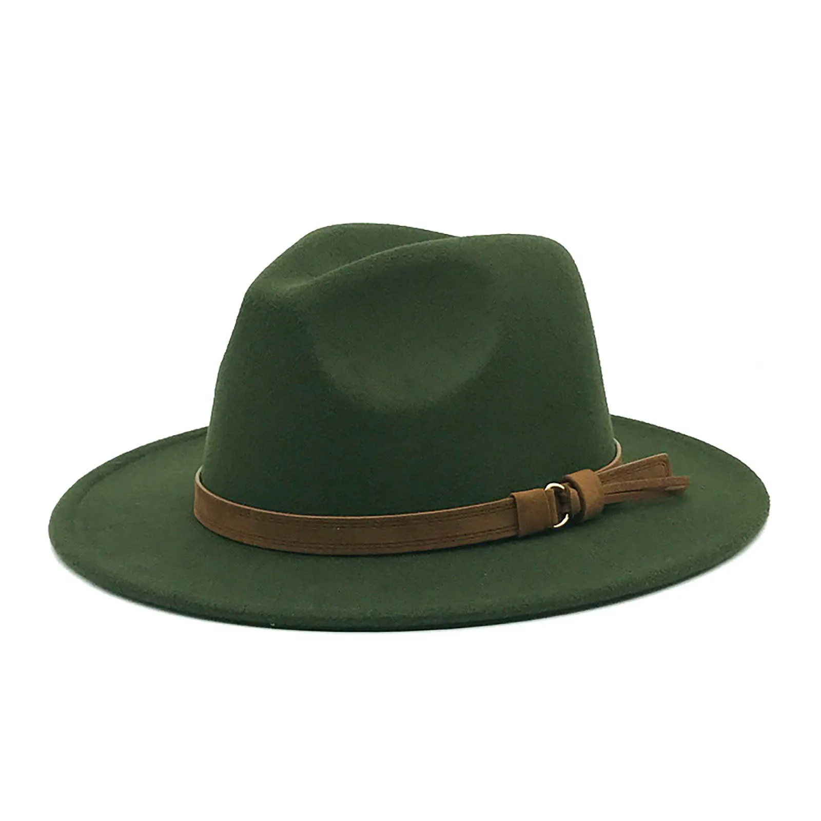 for-Cat-Windfall-Men-Women-Vintage-Wide-Brim-Fedora-Hat-With-Belt ...