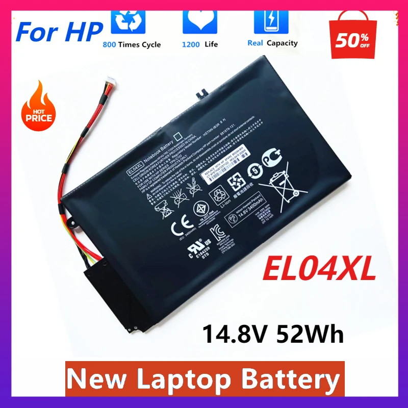 EL04XL Laptop Battery for HP ENVY 4 ENVY TouchSmart 4 HSTNN-IB3R UB3R ...
