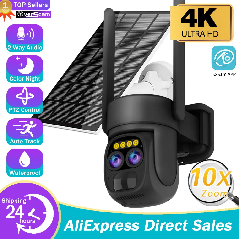 Dual-Lens-10X-Zoom-PTZ-8MP-Security-Solar-WIFI-Camera-Two-Way-Audio-PIR ...