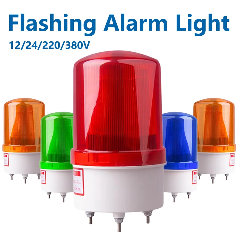 12V-24V-220V-380V-Integrated-Singal-Warning-Indicator-Colorful-Rotating ...