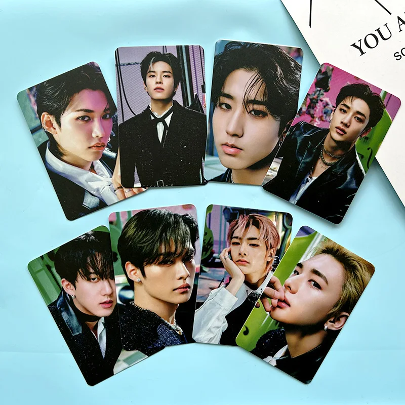 Kpop Idol 8Pcs/Set Lomo Card Stray Kids THE SOUND Postcard Album New ...