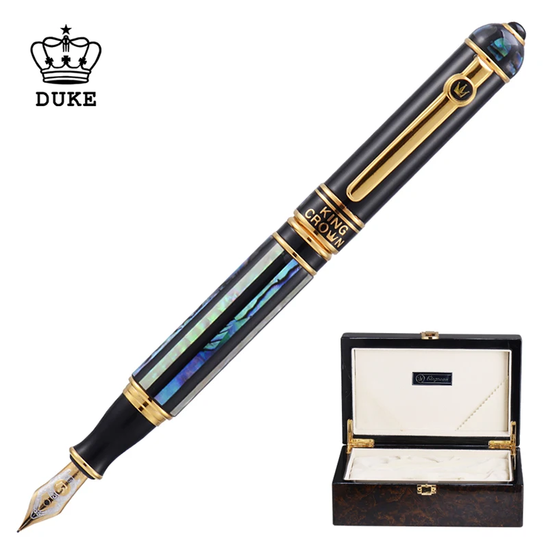 Duke-Pen-Men-s-High-End-Adult-Business-Practice-Word-18K-Gold-Nib ...
