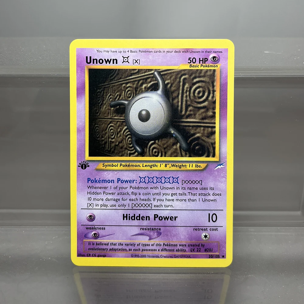 Pokemom First Edition Neo Series Flash Cards Dark Ampharos Light Arcanine Erika's Victreebel ...