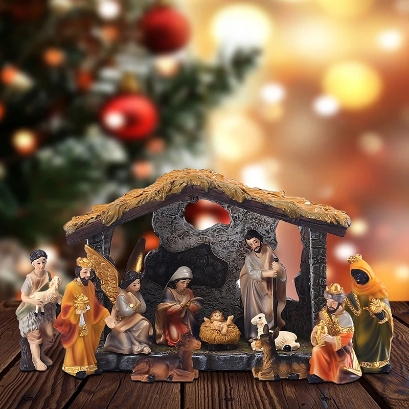 12pcs-Christmas-Manger-Nativity-Set-Nativity-Jesus-Manger-Christmas ...