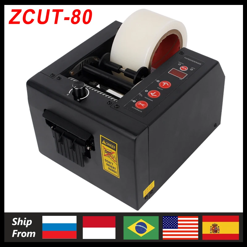 ZCUT-80-Automatic-Tape-Dispenser-Upgraded-Electric-Tape-Cutting-Machine-Super-Long-Cutting ...