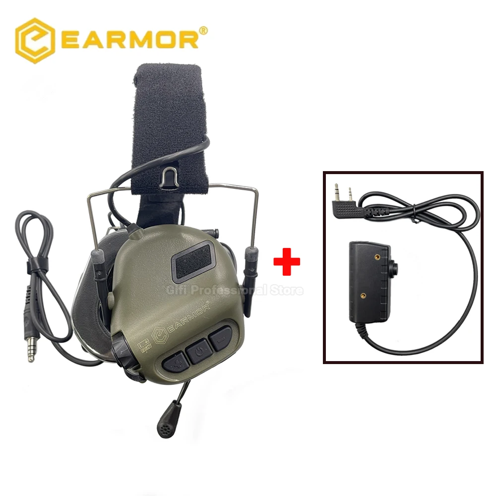 Earmor-M32-Electronic-Tactical-Headphones-PTT-Adapter-Shooting ...