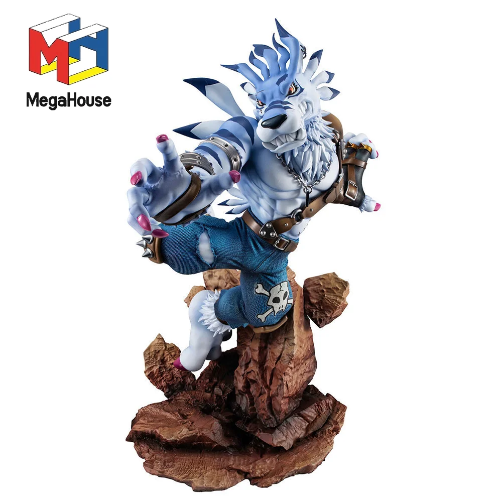 Original-Digimon-Adventure-Megahouse-G-E-M-Series-WereGarurumon-Anime ...