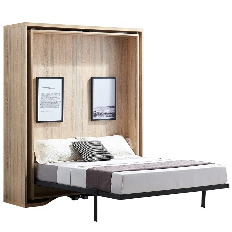 Rotating-invisible-folding-bed-bookcase-bookshelf-wall-Murphy-bed.jpg