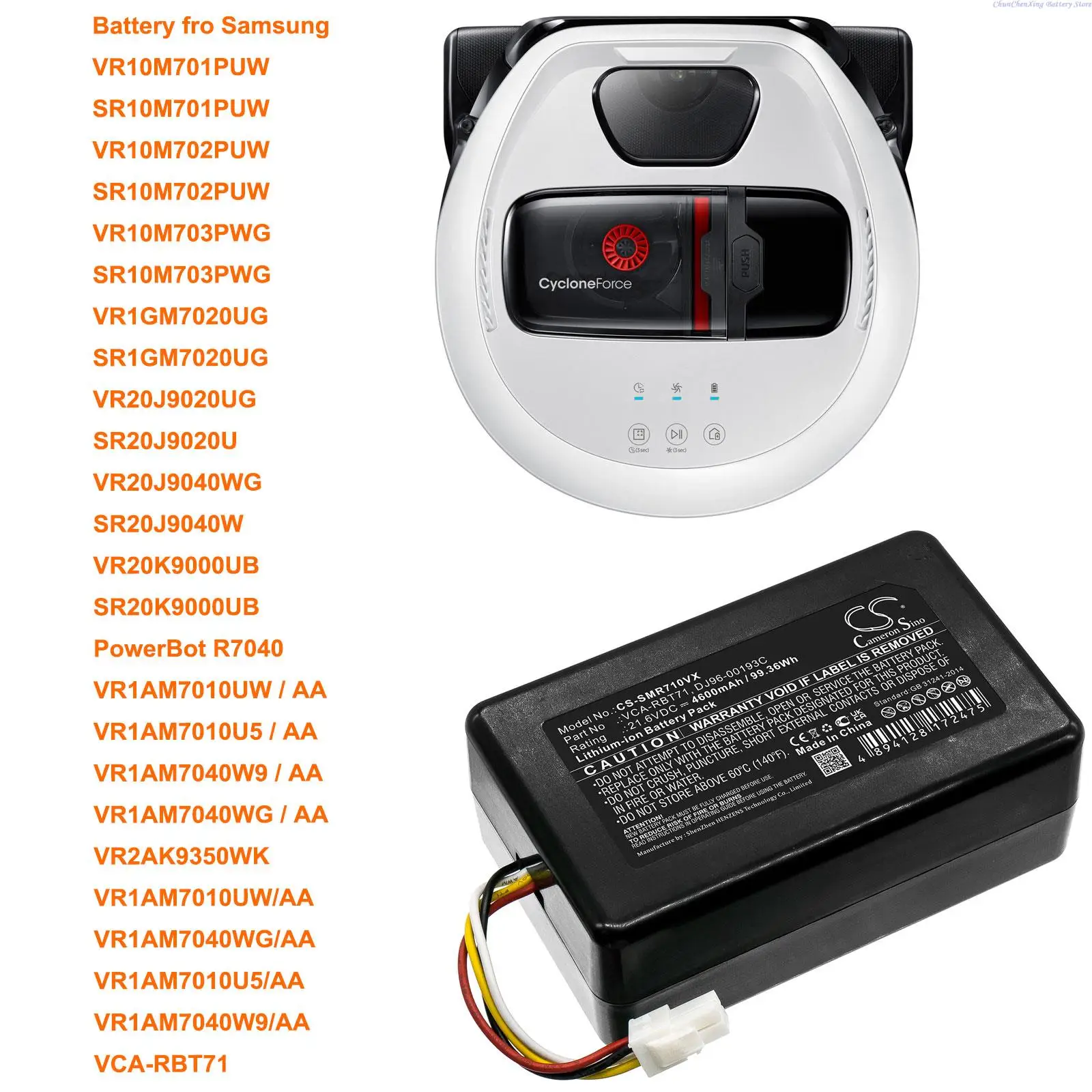 Cameron-Sino-4600mAh-Vacuum-Cleaner-Battery-for-Samsung-SR10M701PUW ...