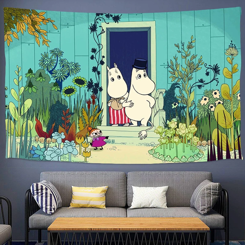 Tapestries Headboards | Moomin Home Decor | Moomin Wall | Room Decor ...